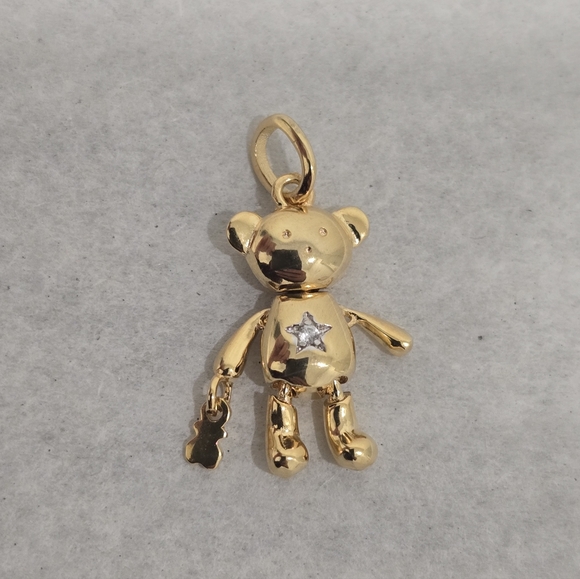 Tous | Jewelry | Tous Medium Limited Edition Teddy Bear Charm Pendant ...